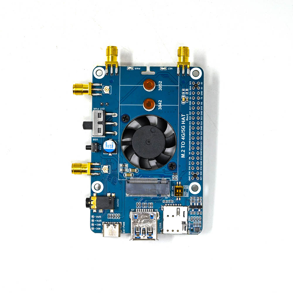 Waveshare SIM7600G-H M.2 4G HAT for Raspberry Pi, LTE CAT4 High Speed ...