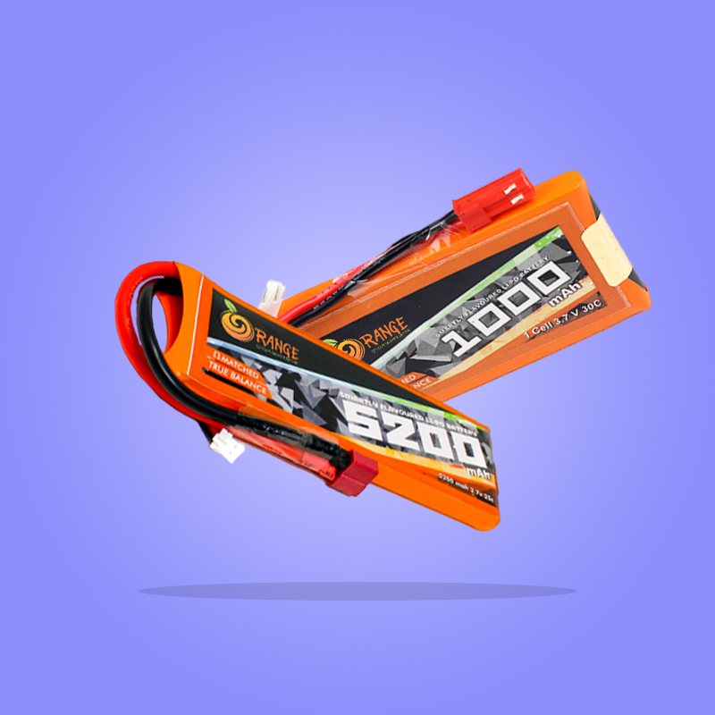 Buy High Quality Orange LiPo battery 1s-6s 3.7V to 25V