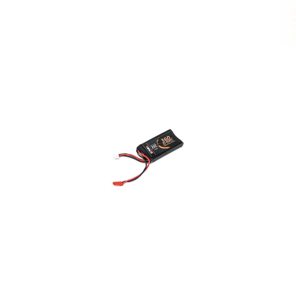 Bonka 7.4V 360mAh 25C 2S Lithium Polymer Battery Pack - Robu.in ...