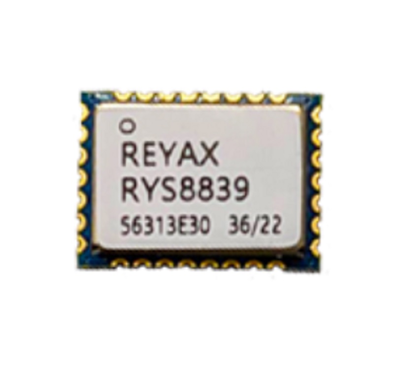 Reyax RYS8839 Ultra-Low Power, L1 L5 Dual-Band Multi-Constellation +1 ...